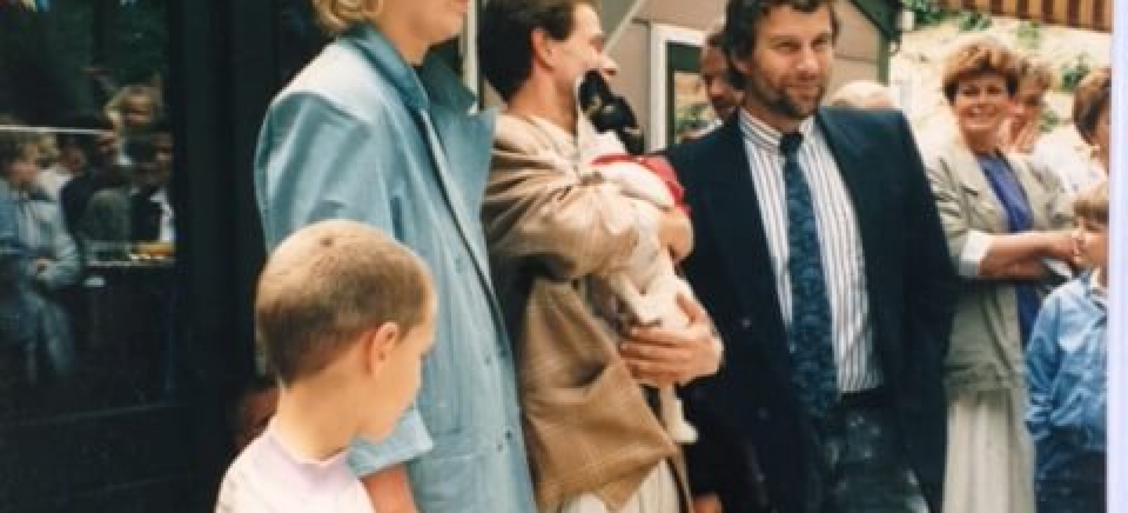 15-06-1988 met Martin Gaus - Dierenpension Tussenwijck